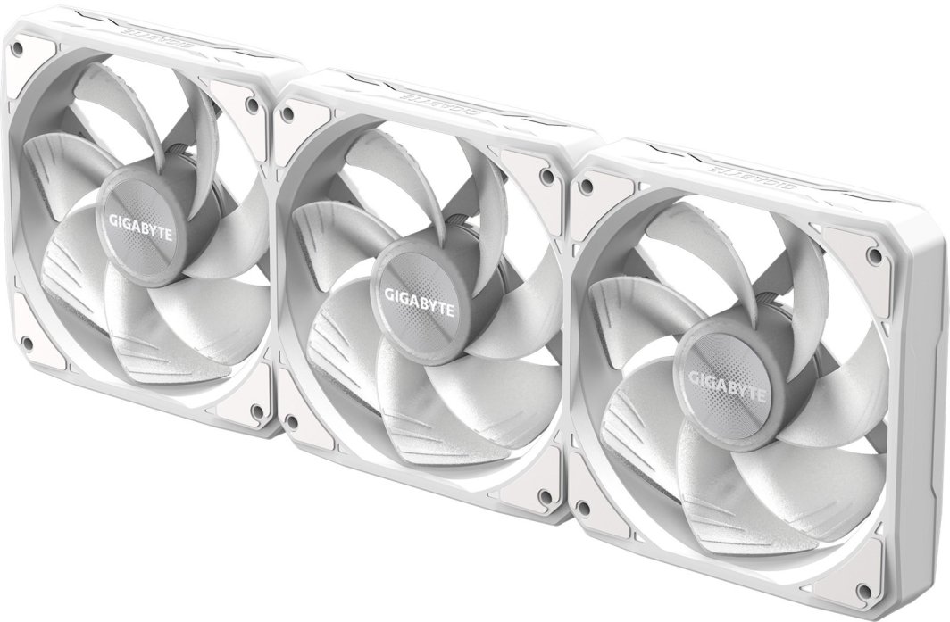 Gigabyte GIGABYTE ventilátor EZ CHAIN RVS FAN 3-PACK, 3x120mm, bílá ...