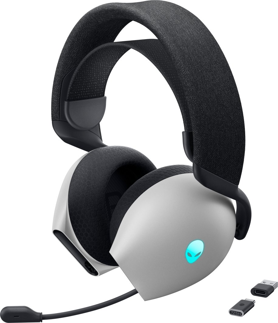 Dell Alienware Tri-Mode Wireless Gaming Headset AW725H - Headset ...