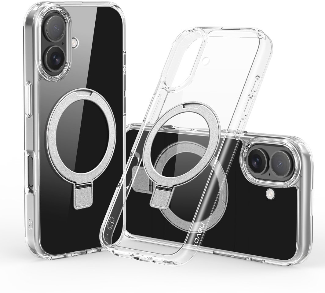 Nevox nevox StyleShell SHOCKFlex Stand iPhone 17 transparent - Morele.net