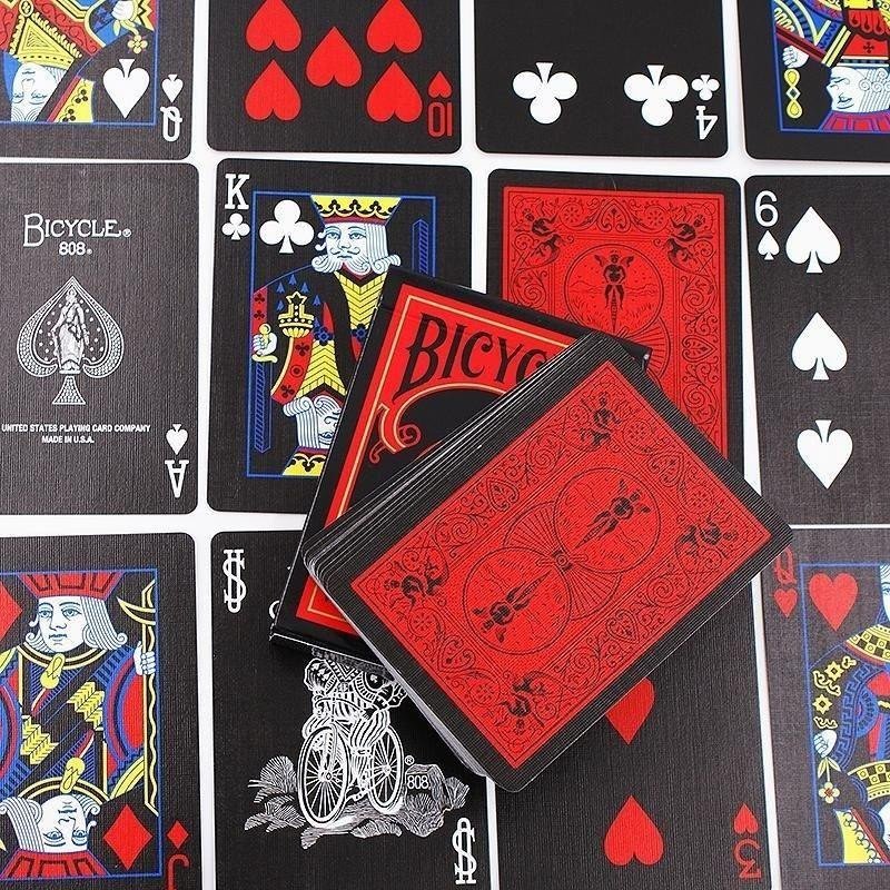 Quint Karty Reverse Red&Black BICYCLE - Morele.net