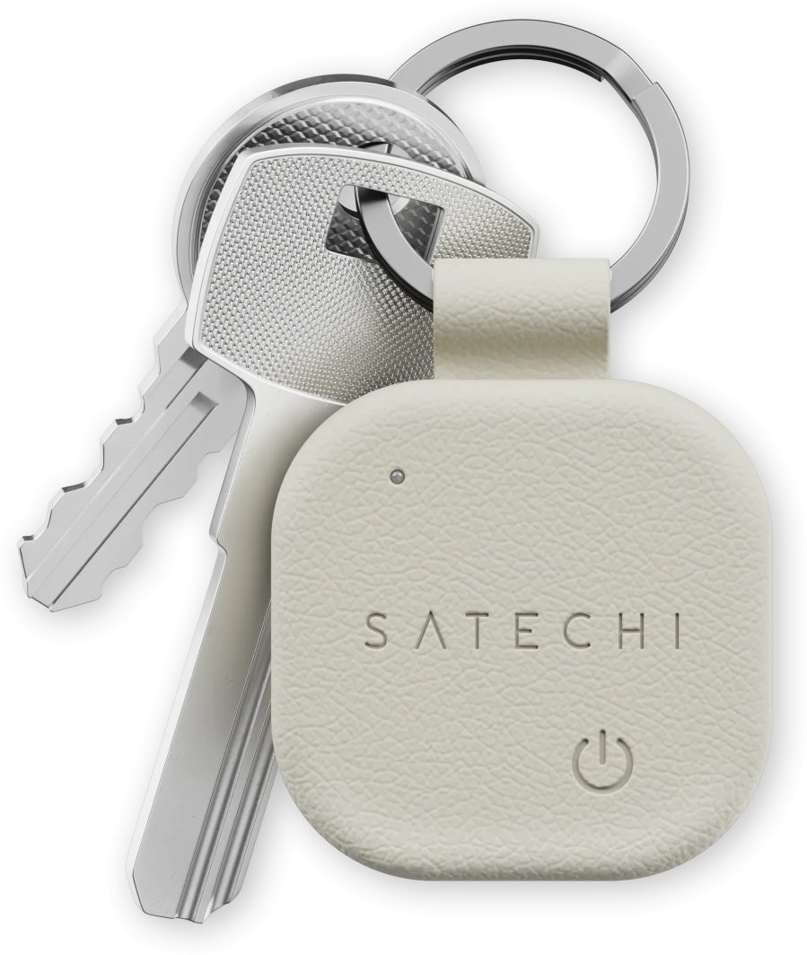 Satechi Brelok, lokalizator Satechi FindAll Keychain kompatybilny z Apple Find My (sand ...