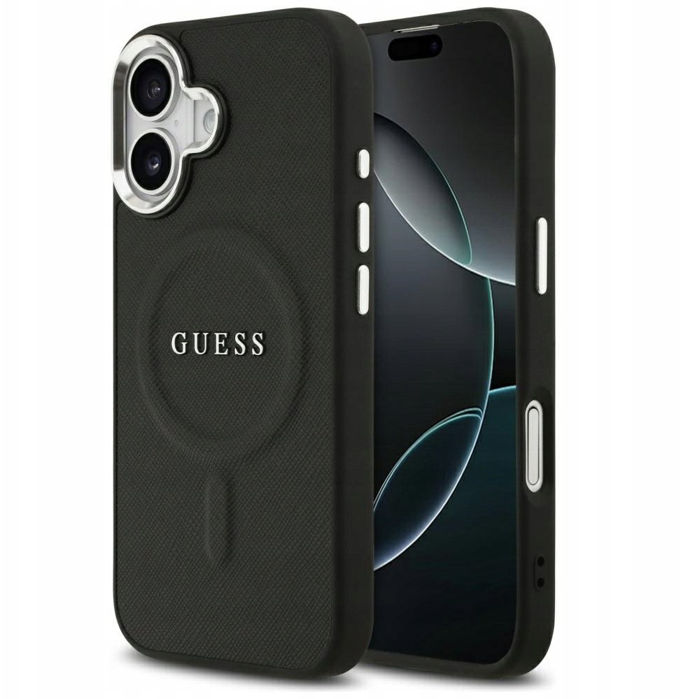 Guess Etui Guess Classic Logo MagSafe do iPhone 17 czarny - Morele.net