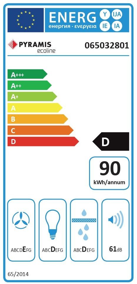 Pyramis Pyramis Okap kuchenny INOX BLACK WITH GLASS - Okap - Morele.net