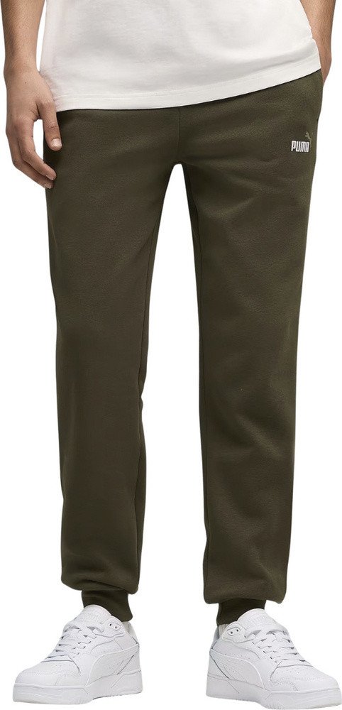 Puma Spodnie męskie Puma ESS 2 Color No.1 Logo oliwkowe 684713 70 XL ...
