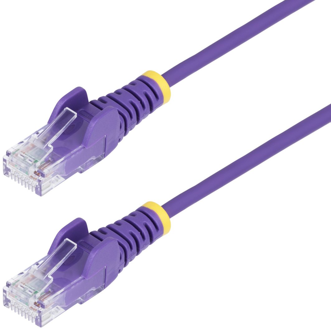 StarTech 2.5M PURPLE SLIM CAT6 CABLE - Morele.net