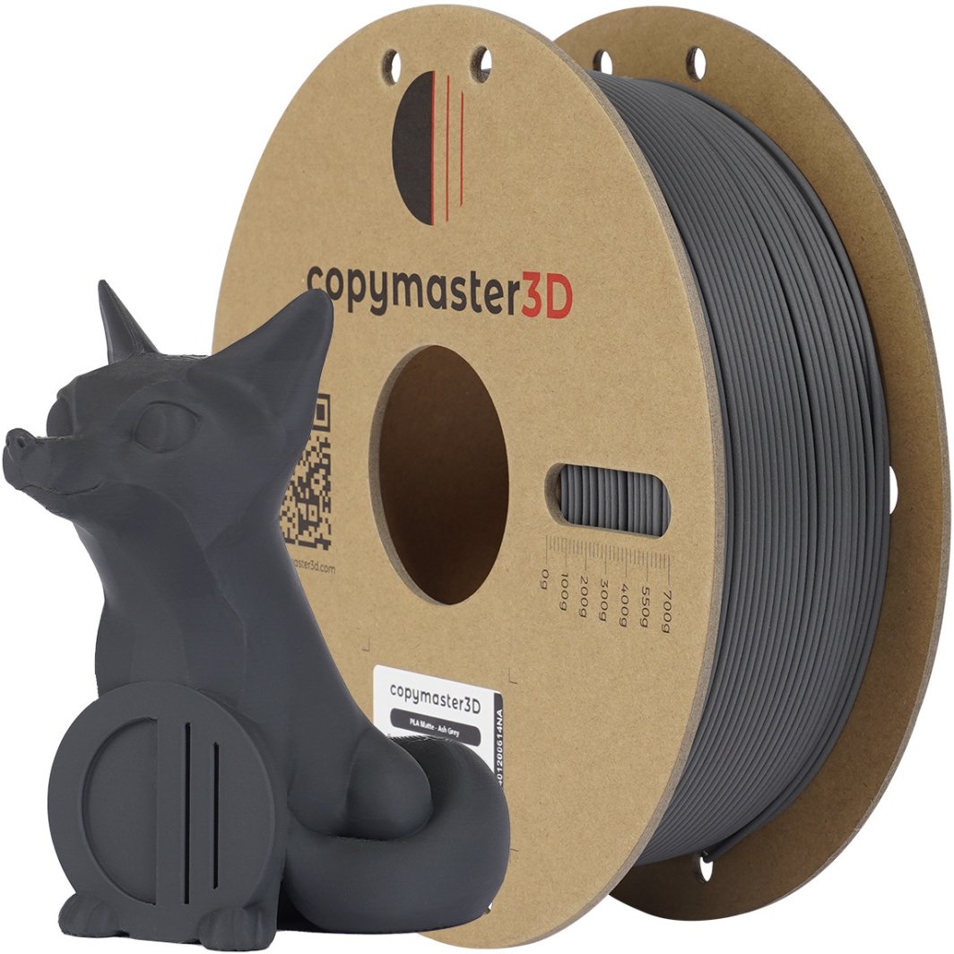 Copymaster3D PLA MATTE filament for 3D printer, 1.75 mm, matte ash ...