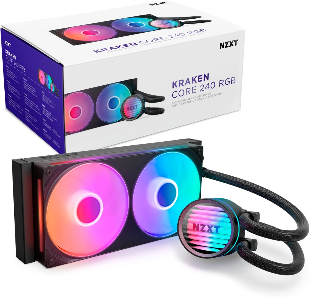 Nzxt Kraken Core 240 RGB(schwarz) - Chłodzenie wodne - Morele.net