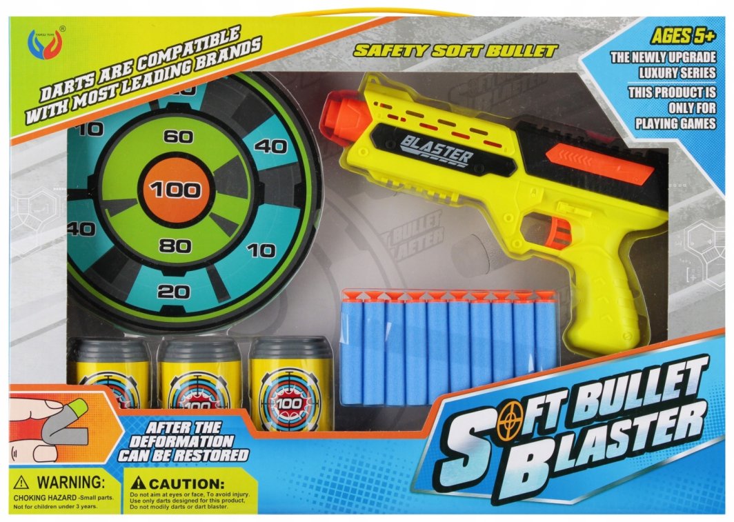 Mega Creative PISTOLET NA STRZALKI AKC 44X31X7 MC WB 12/24 - Morele.net