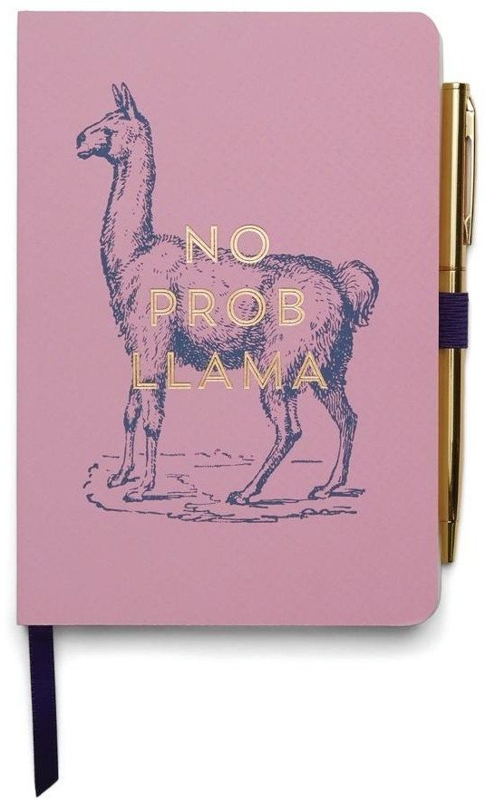 Designworks Ink Notatnik z długopisem No Prob Llama - Morele.net