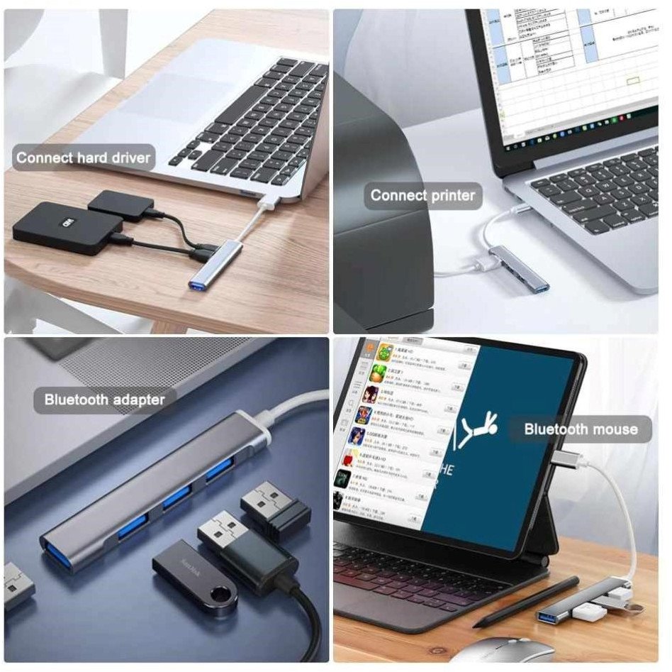 PremiumCord PremiumCord Hub USB3.2A na USB3.2 A + 3x USB2.0 A ...