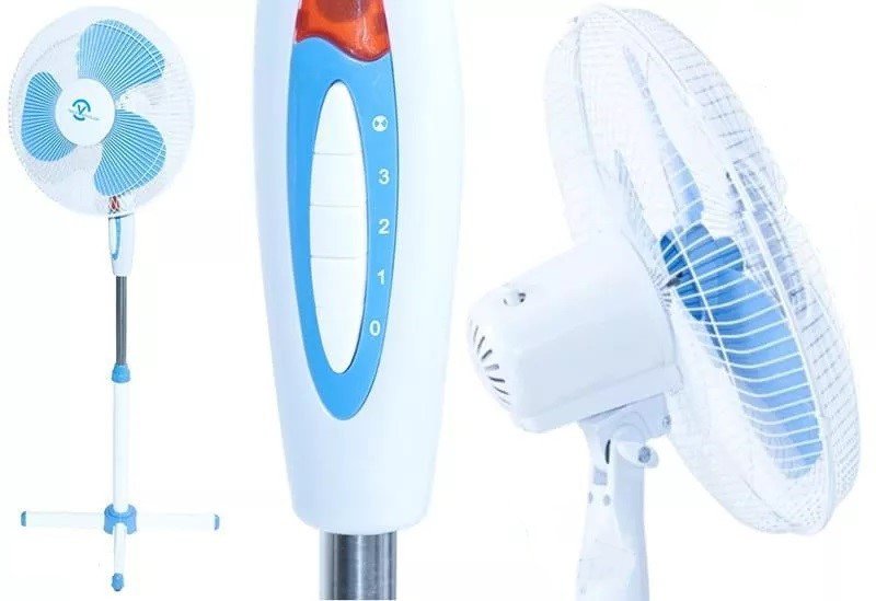 Top Gift ZW41 WENTYLATOR WIATRAK DUŻY STOJĄCY PODŁOGOWY REGULOWANY ...