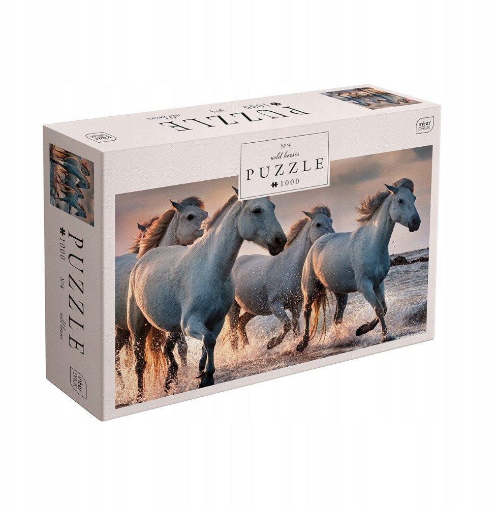 Interdruk Puzzle 1000 Wild Horses 4 - Morele.net