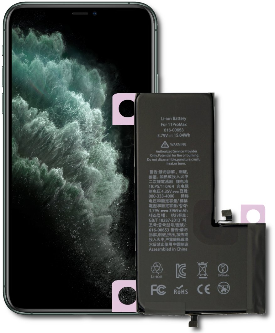 Mobilepart Bateria do iPhone 11 Pro Max Nowy Akumlator 3969 mAh ...
