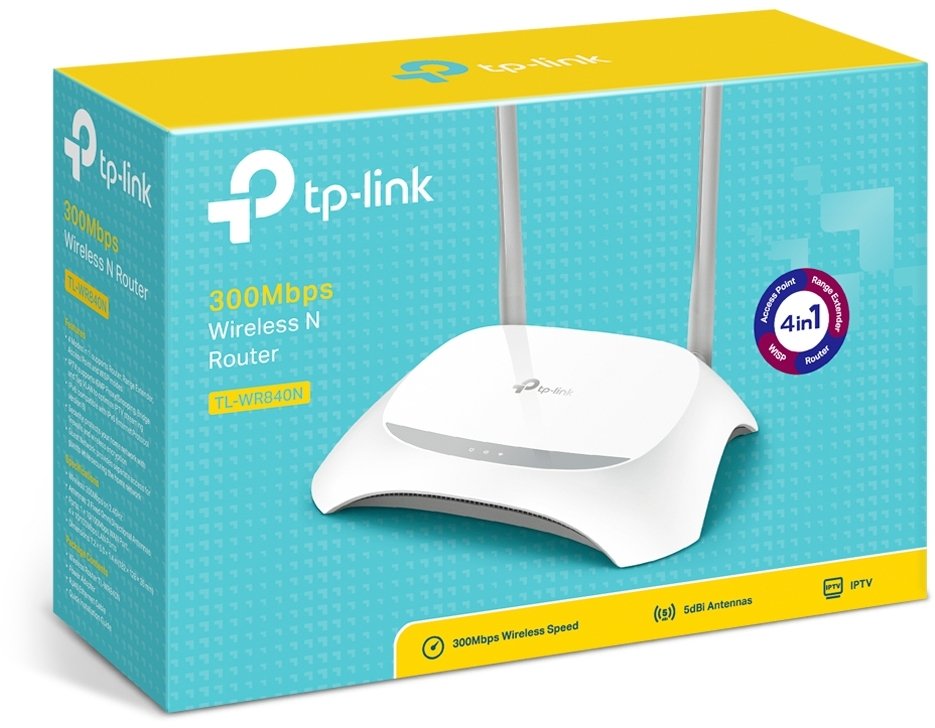 TP-Link 300Mbps Wireless N Router Broadcom 2T2R 2.4GHz 802.11n/g/b ...