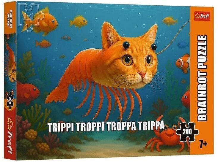 Trefl Puzzle 200 BrainRots Trippi Troppi Troppa Trippa - Morele.net