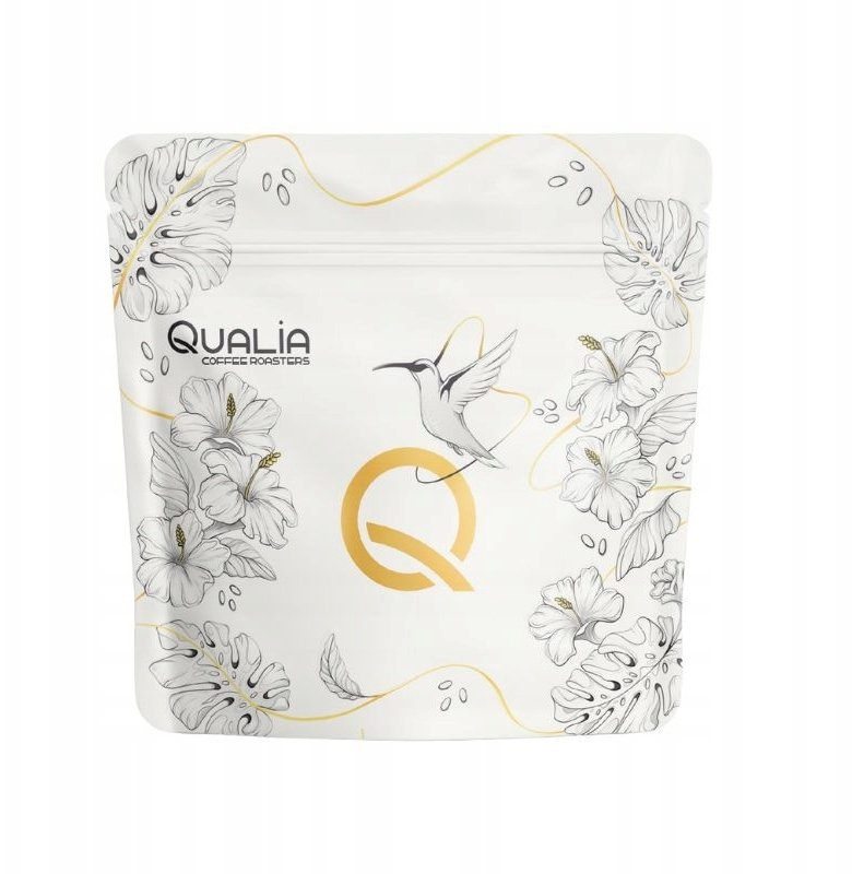 Qualia Caffe Kawa ziarnista Kolumbia Decaf / Kolumbia Mira Sol LOW CAF Filtr 250g - Kawa ...