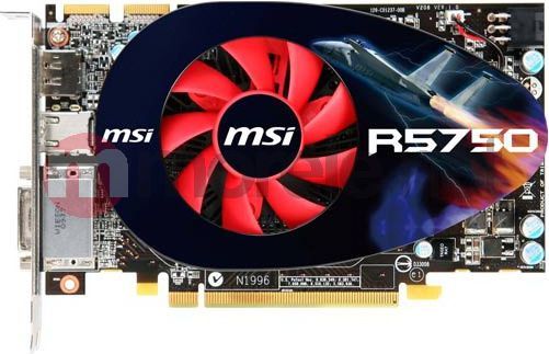 MSI Radeon HD5750, 1GB DDR5 , PCI-E 2.1, 2xDualDVI, HDMI, retail (R5750-PM2D1G) - Karta ...