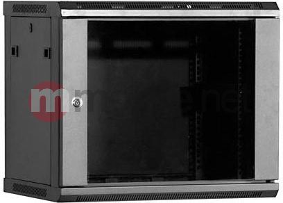 Linkbasic wisząca rack 9U 450mm czarna (do samodzielnego montażu ...