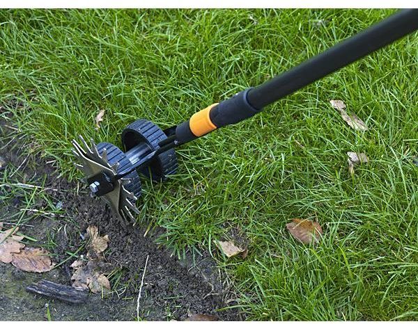 Fiskars Aerator obrotowy brzegowy QuikFit 305mm (136523) - Morele.net