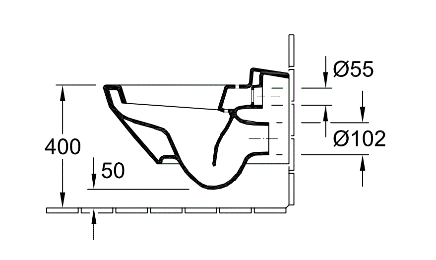 Villeroy & Boch Sentique wisząca (56221001) - Miska WC - Morele.net