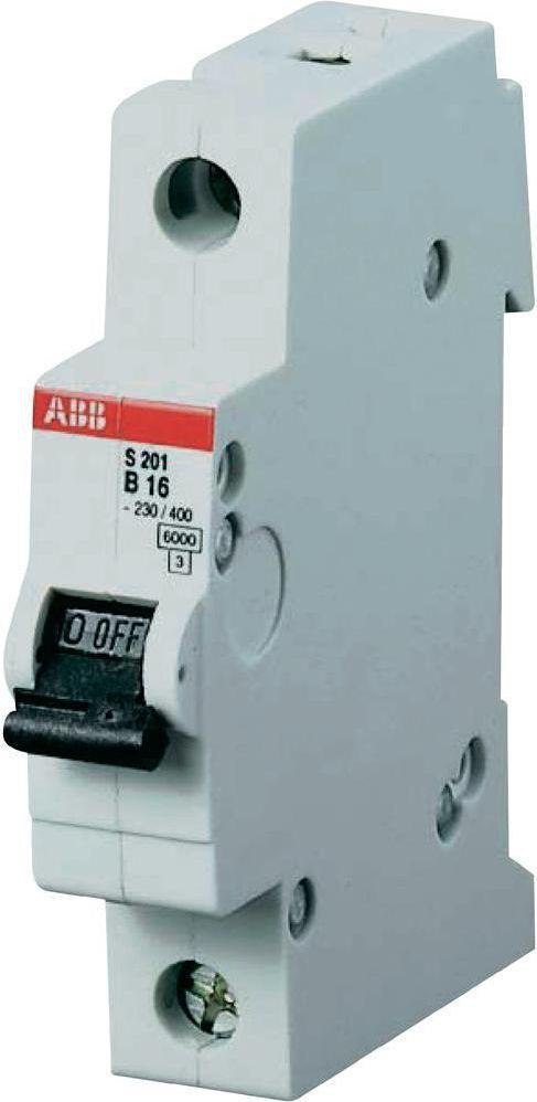 ABB Wy łącznik nadprądowy 1P B 16A 6kA AC S201-B16 (2CDS251001R1165) - Morele.net