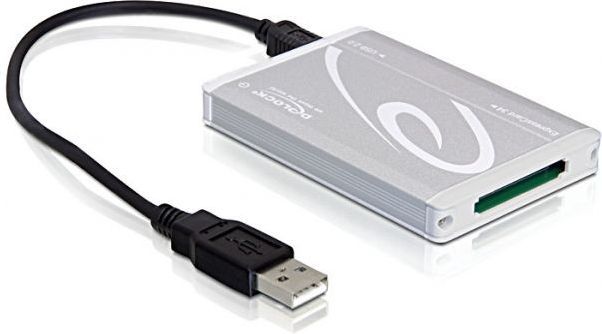 Delock ADAPTER USB->EXPRESS CARD (USB 2.0) 34MM ALUMINIUM (61714 ...