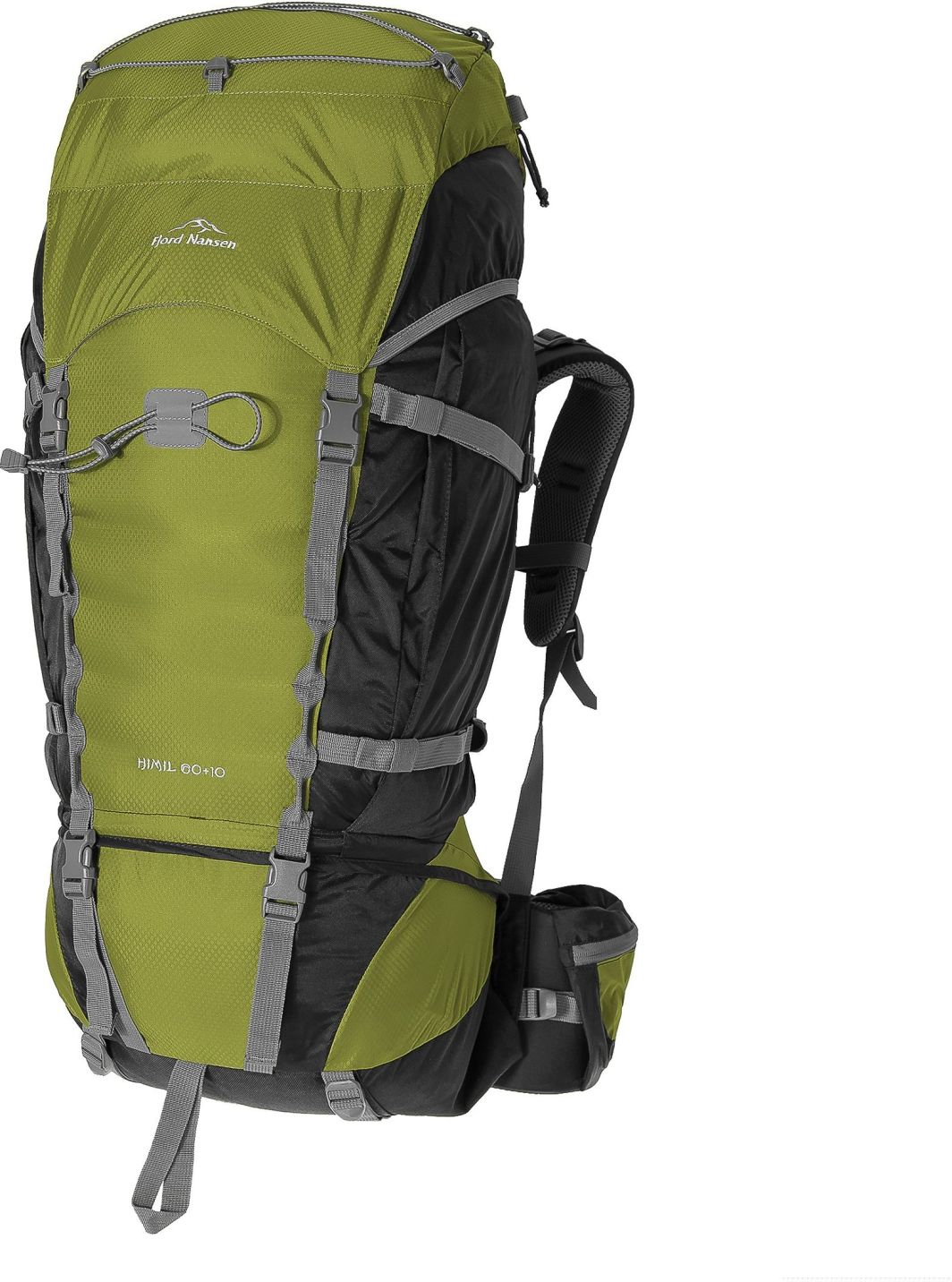 Fjord Nansen Himil 60 l + 10 l Zielony - Plecak turystyczny - Morele.net