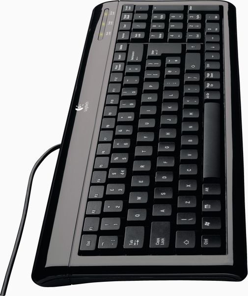 Logitech Ultra Flat Keyboard - Klawiatura - Morele.net