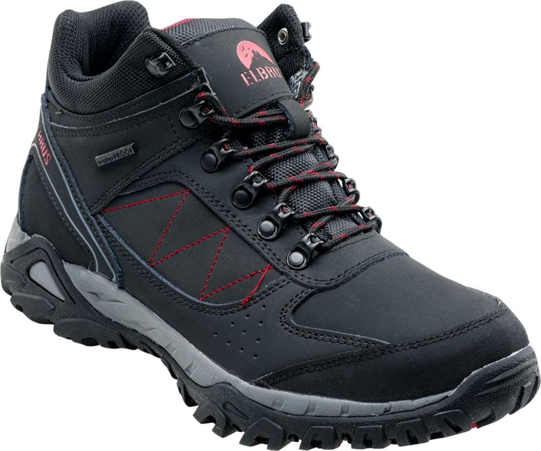 Elbrus Buty męskie Lasano Mid WP Black / Grey / Red r. 43 - Buty ...