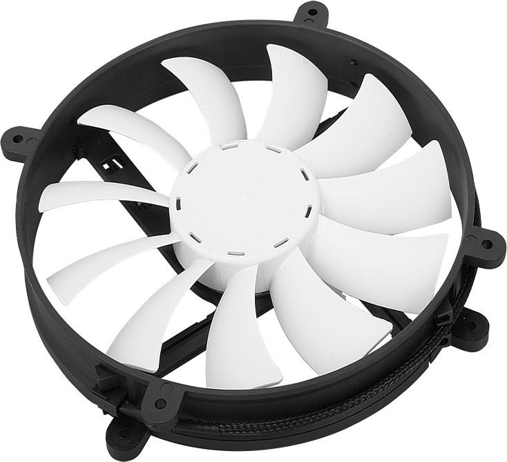 Nzxt FS-200 Enthusiast Silent Case Fan - 200mm ( FS-200RB ...