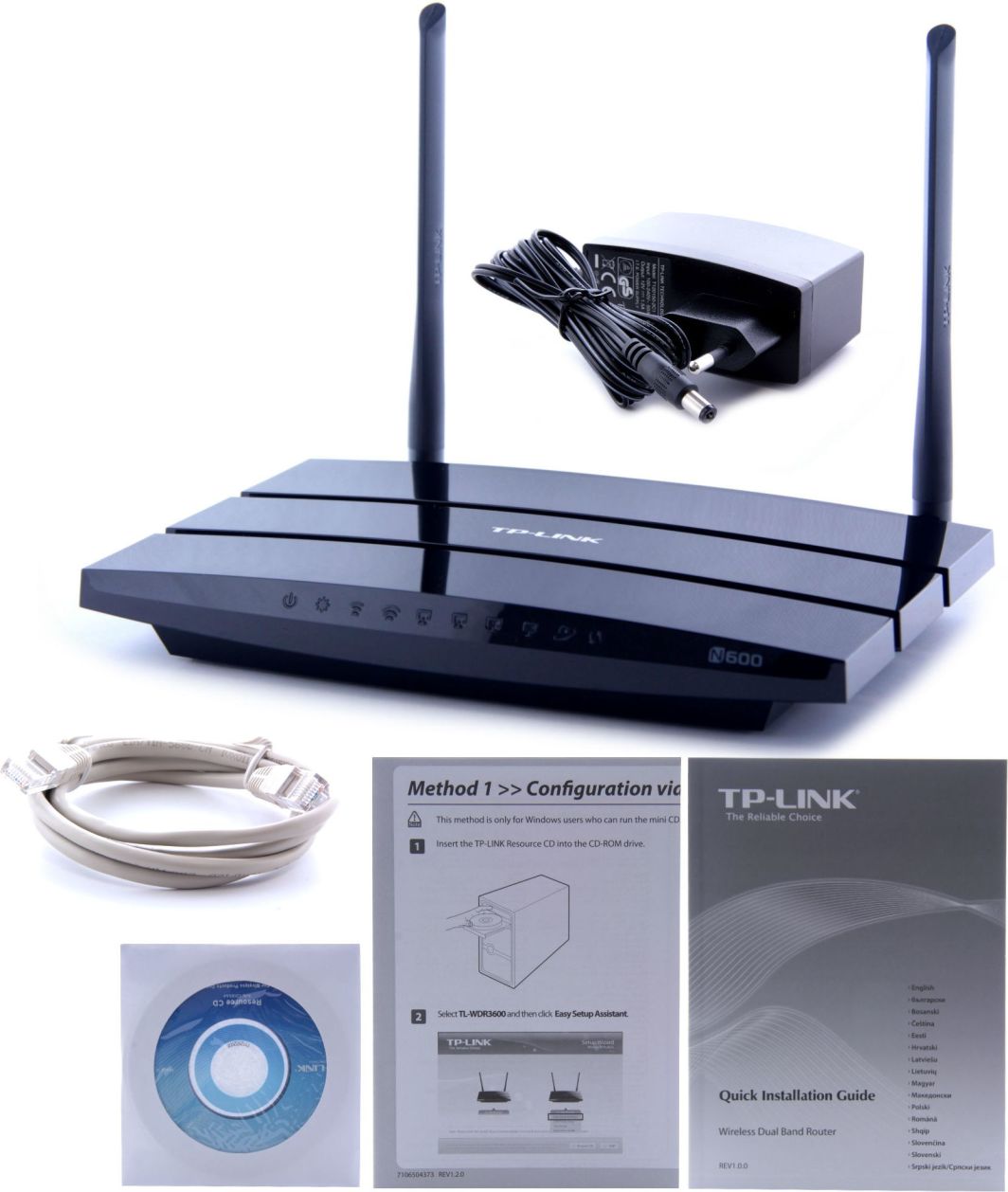 TP-Link TL-WDR3600 - Router - Morele.net