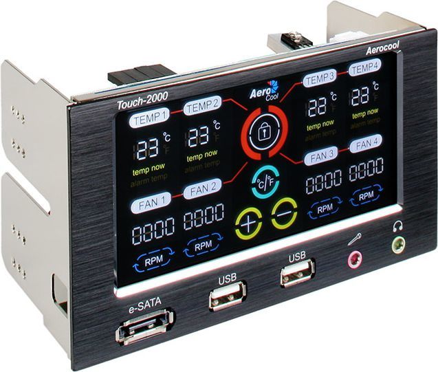 Aerocool Panel Aerocool Touch-2000 EN55345 - Morele.net