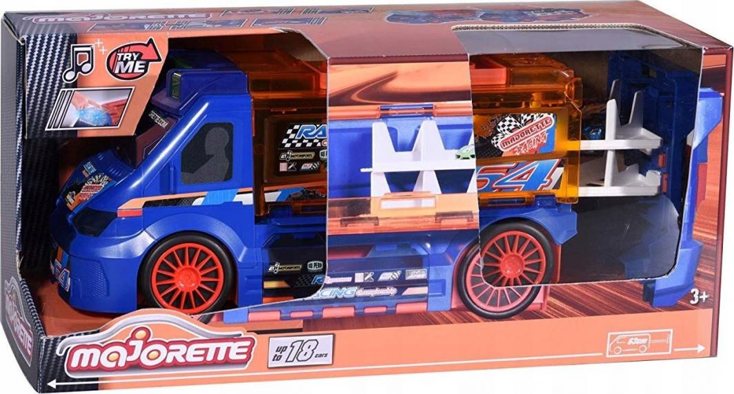 Majorette Majorette Van na samochodziki + 4 samochody - Morele.net