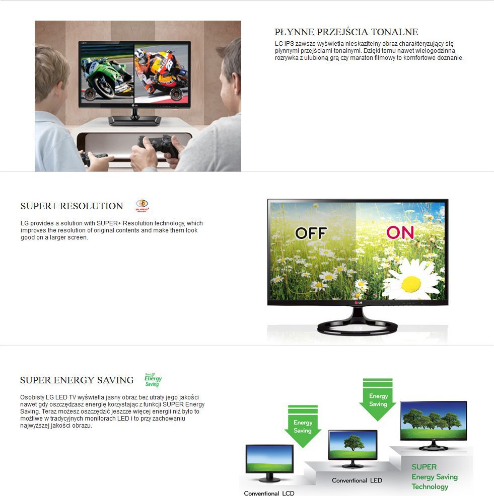 LG 23EA63 (30 dni bezpłatnej gwarancji na badpixele) - Monitor - Morele.net