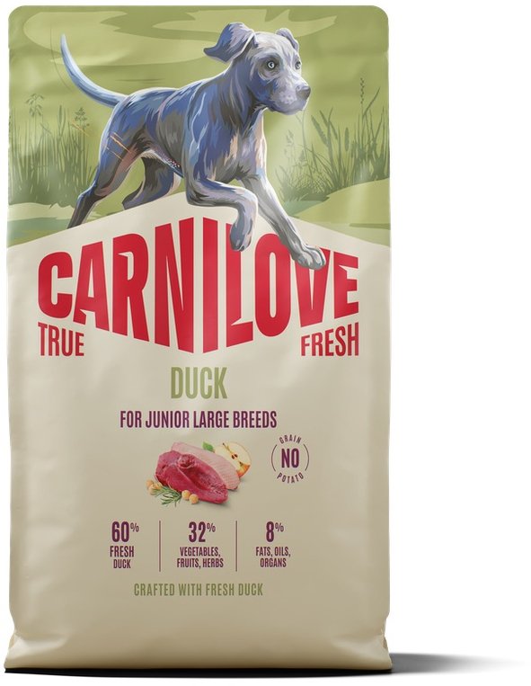 Carnilove Carnilove True Fresh Dog Duck for Junior L 4 kg - Morele.net