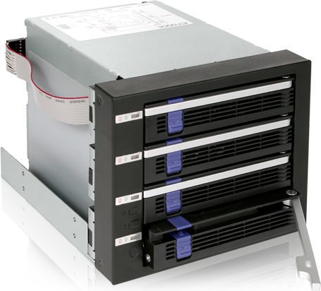 Icy Dock Wewnętrzna obudowa na 4 dyski 3,5" SATA, Raid Backplane ...
