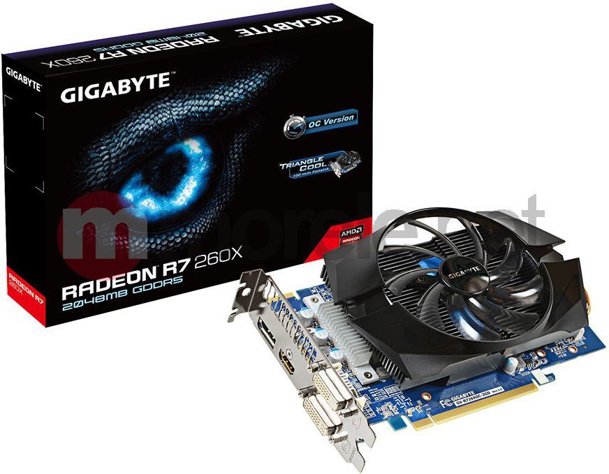 Gigabyte Radeon R7 260XOC 2GB GV-R726XOC-2GD - Karta graficzna - Morele.net