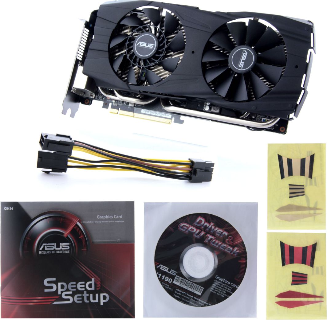 Asus Radeon R9 290X OC 4GB DDR5 (512bit) DVI HDMI DP (R9290X-DC2OC-4GD5 ...