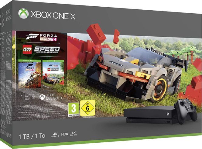 Microsoft Xbox One X 1TB + Forza Horizon 4 + Lego Figuren - Morele.net