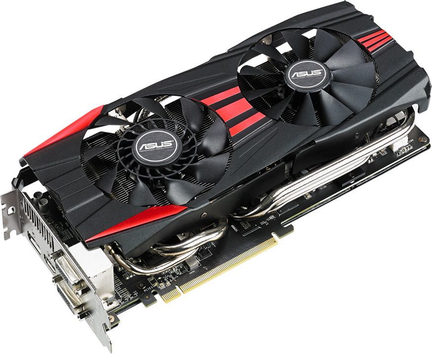 Asus Radeon R9 290, 4GB GDDR5 (512 Bit), HDMI, 2xDVI, DP (R9290-DC2OC ...