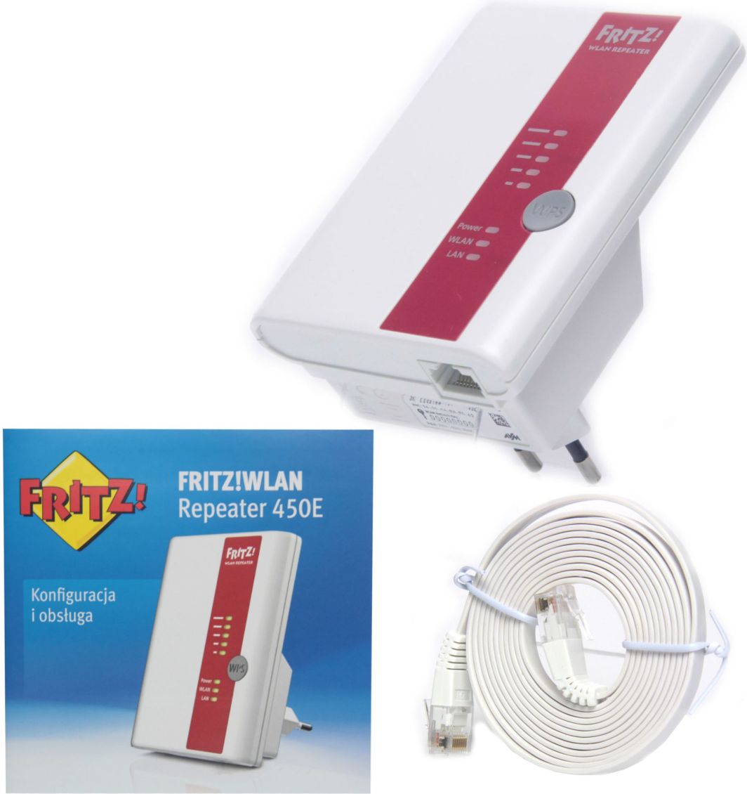 AVM FRITZ!WLAN Repeater 450E Edition Polska (20002668) - Access Point ...