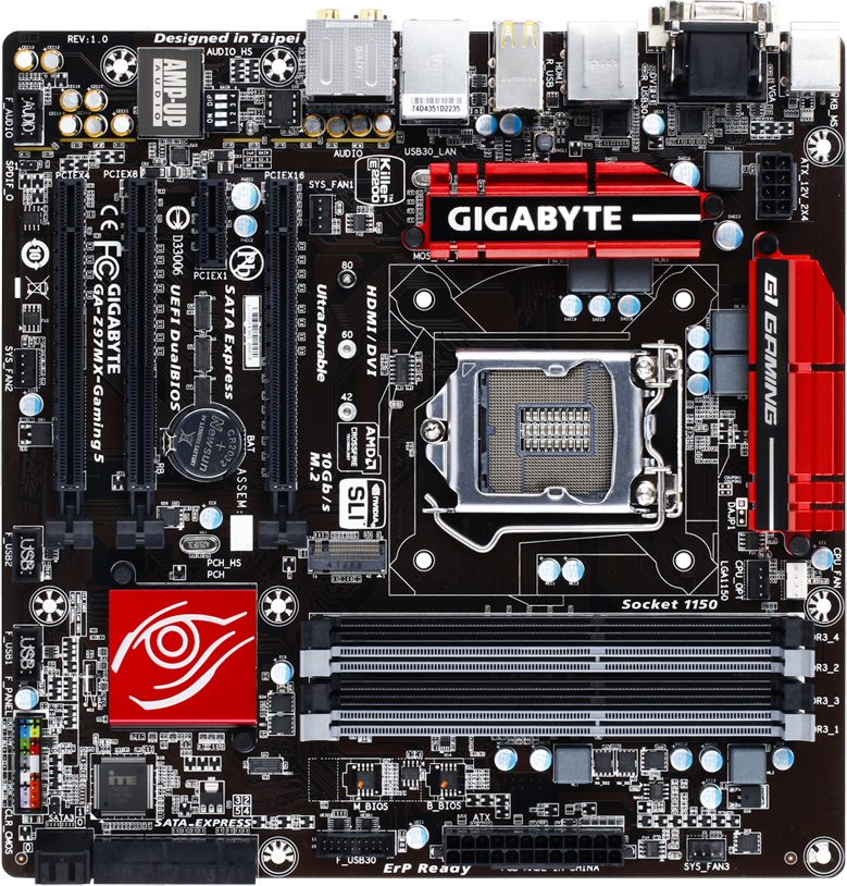 Gigabyte Z97MX-Gaming 5 - Intel Z97 - microATX - Socket 1150 (GA-Z97MX ...