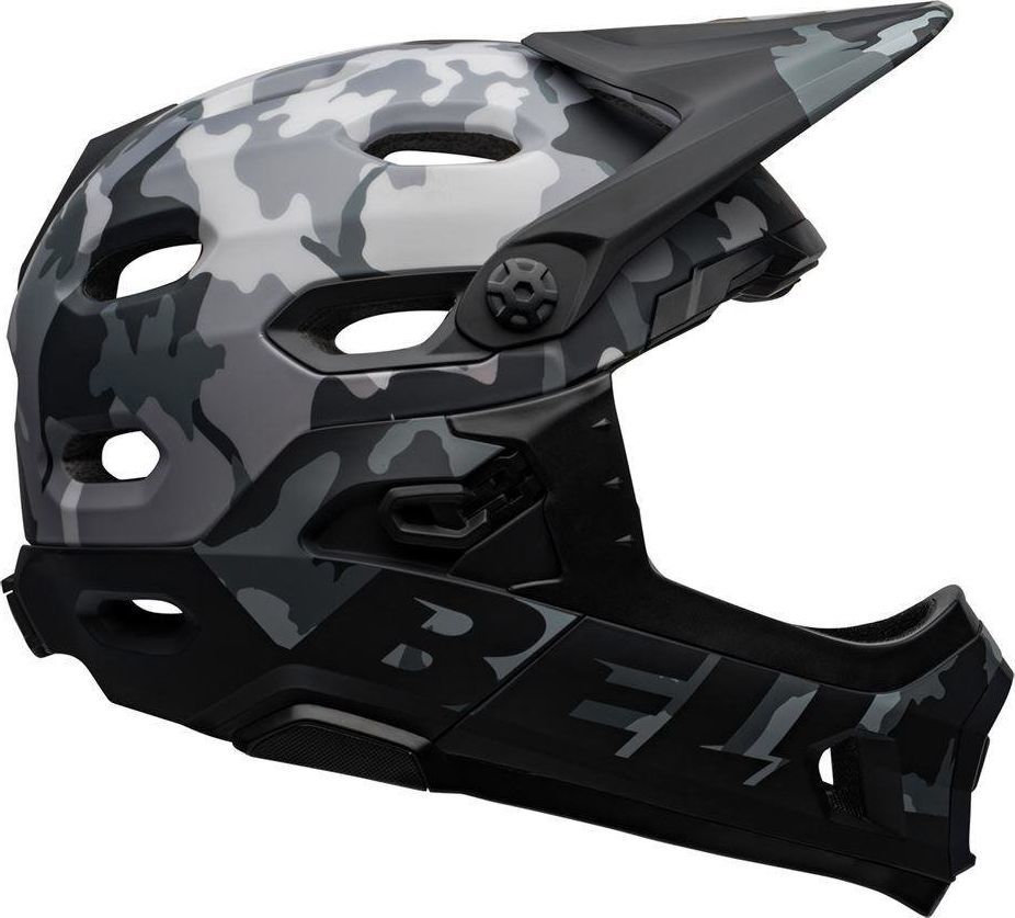 Bell Kask full face BELL SUPER DH MIPS SPHERICAL szary r. S - Morele.net