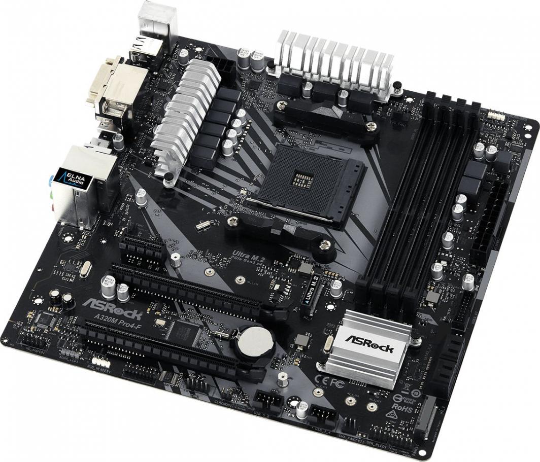 ASRock A320M PRO4-F - Płyta główna - Morele.net