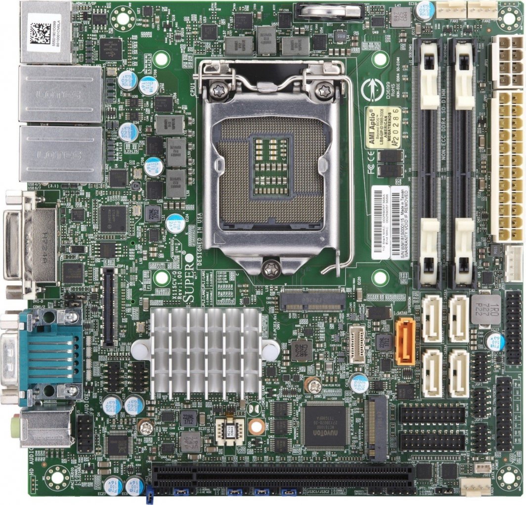 SuperMicro X11SCV-Q (MBD-X11SCV-Q-B) - Płyta główna - Morele.net