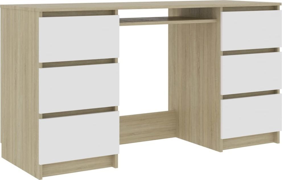 vidaXL 800815 Beżowe 140 cm x 50 cm - Biurko - Morele.net