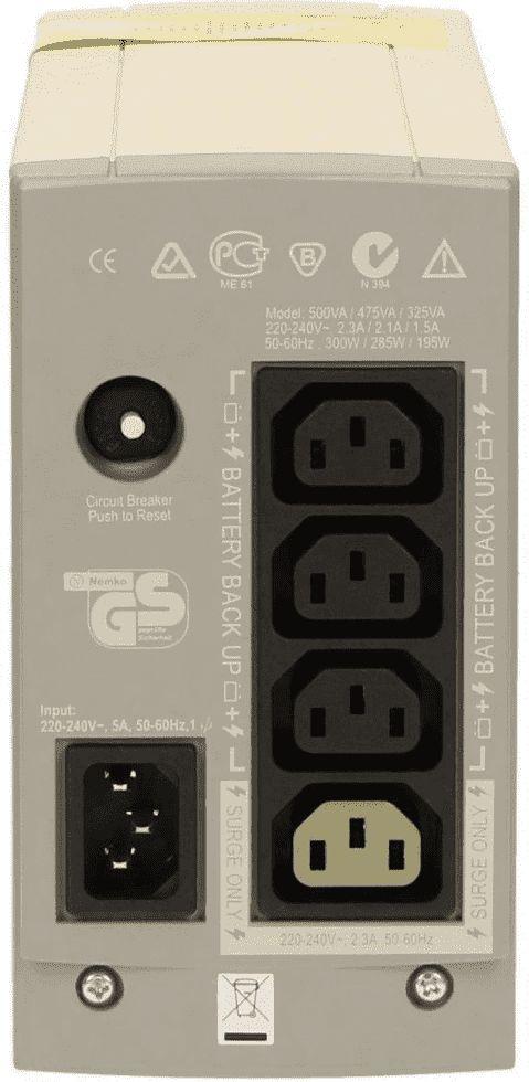 APC Back-UPS CS 325 (BK325I) - UPS - Morele.net