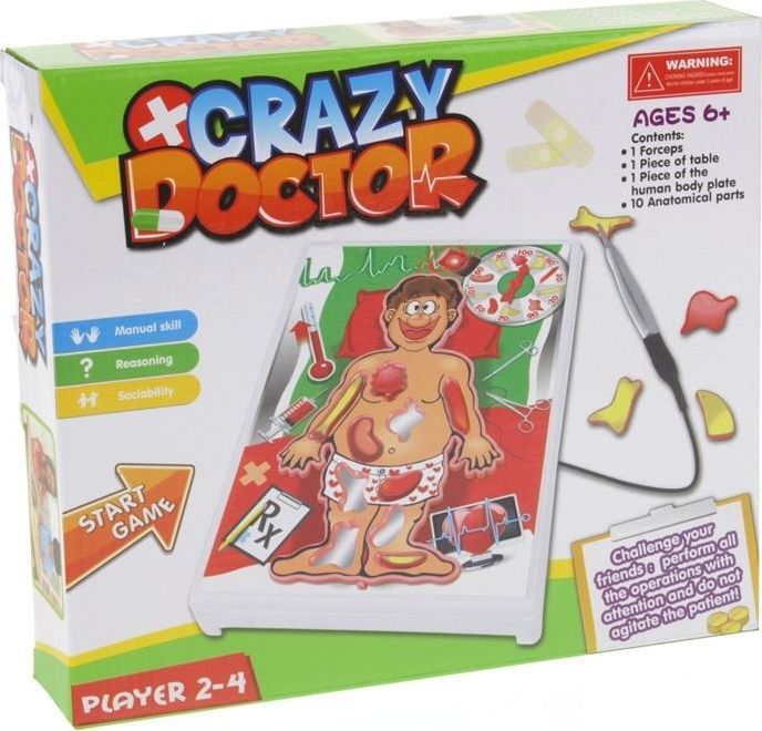 Crazy Doctor Gra Zręcznościowa Operacja Chirurg - Morele.net