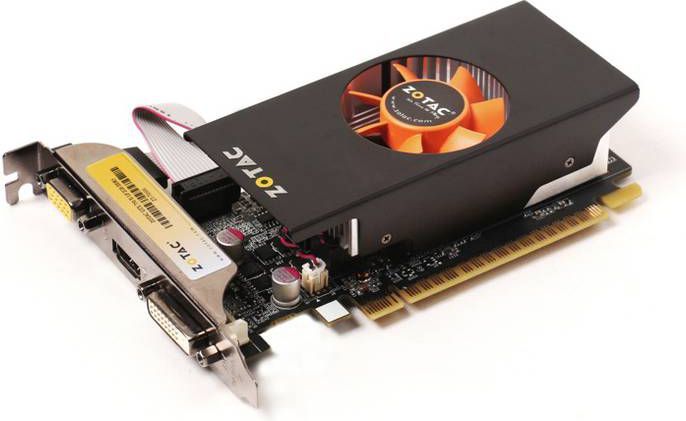 Zotac GeForce GTX 750 Ti Low Profile, 2GB DDR5 (128 Bit), HDMI, DVI, D-Sub (ZT-70606-10M ...