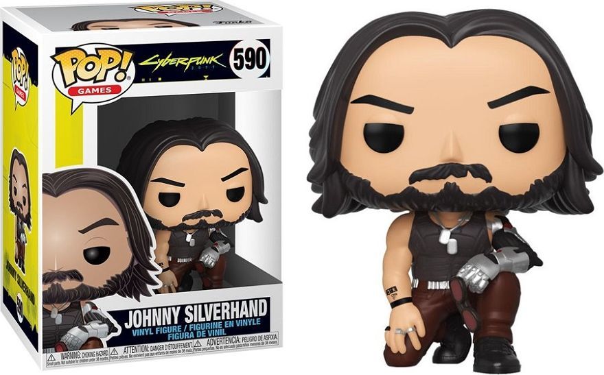 Funko Pop Funko POP Games: Cyberpunk 2077 - Johnny Silverhand ...